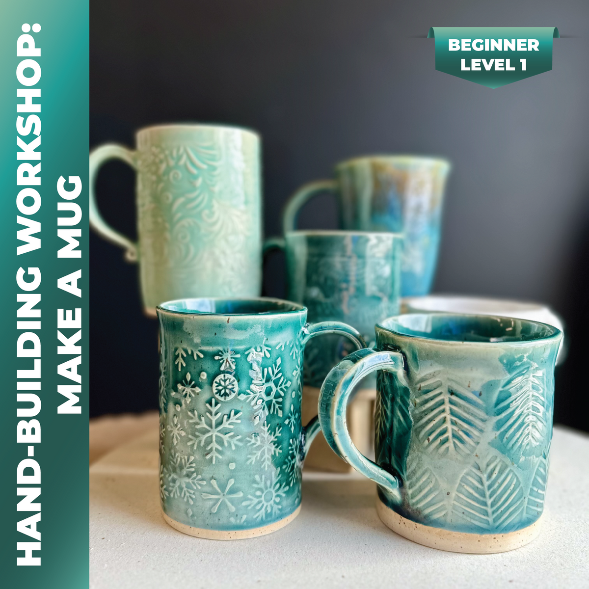 Pottery: 2-Day Hand-building Make a Mug Workshop – NewMakeIt - York ...